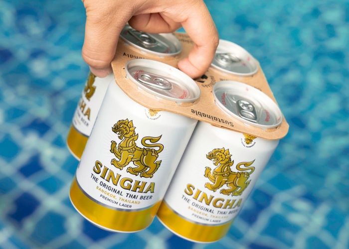 Singha Sustainable Pack บรรจุภัณฑ์รักษ์โลกย่อยสลายได้ 100% รายแรกของ ...